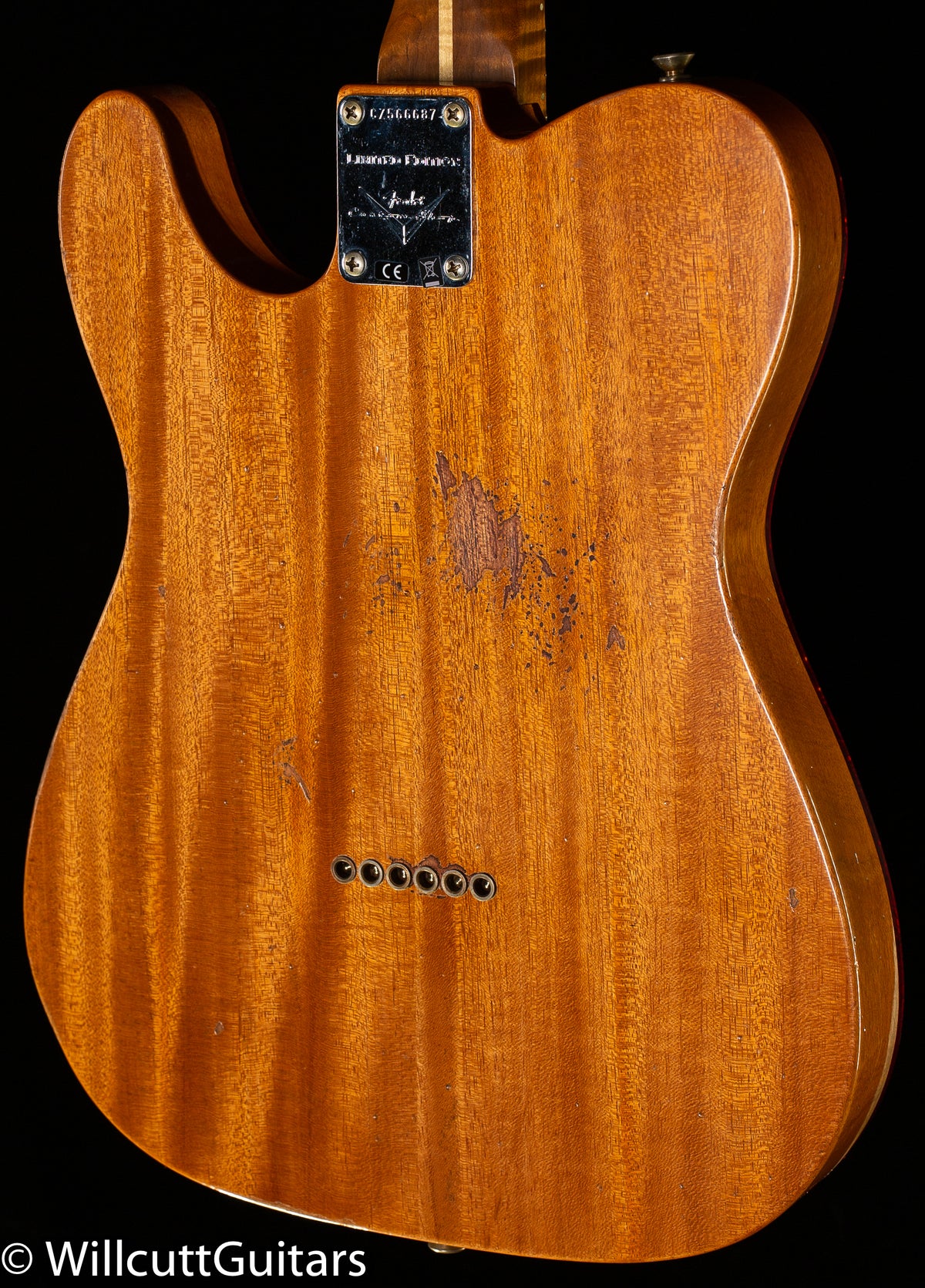 Fender Custom Shop LTD P90 Thinline Telecaster Relic Black (687 ...