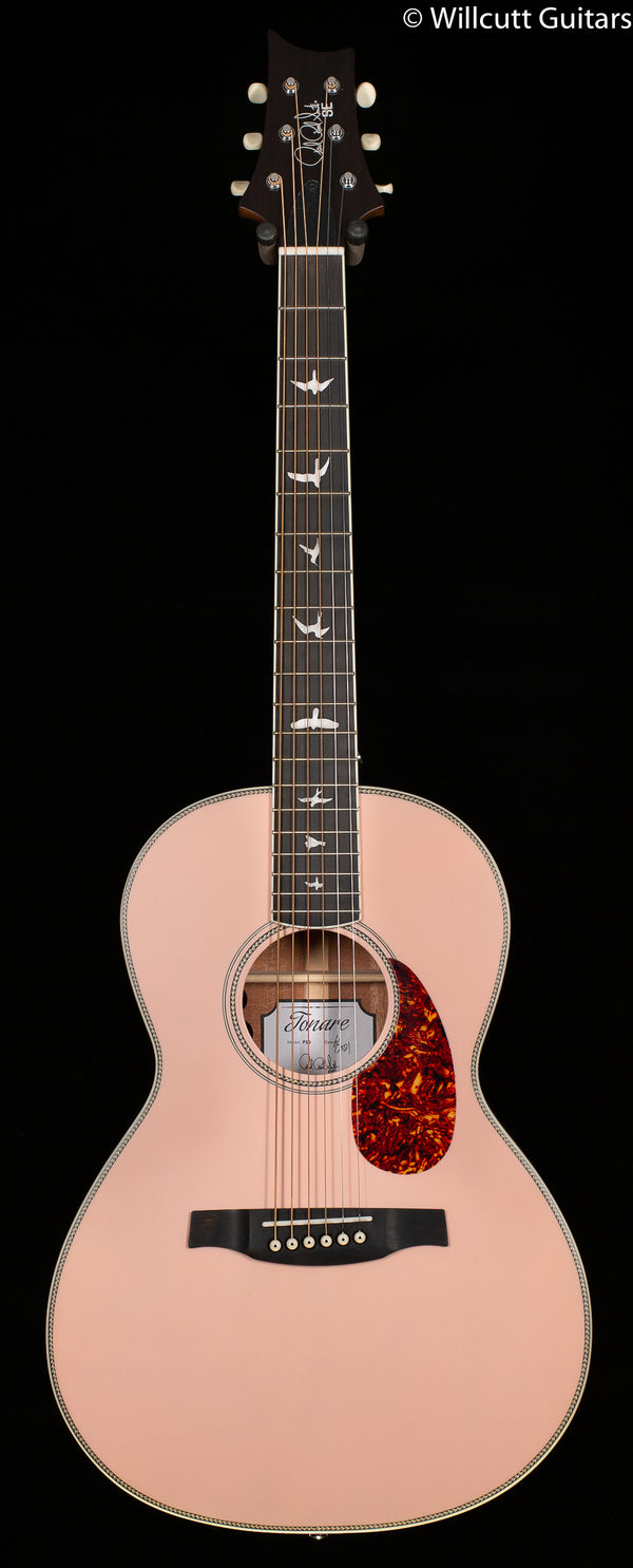2022 PRS SE P20E Acoustic Parlor Shell Pink - Willcutt Guitars