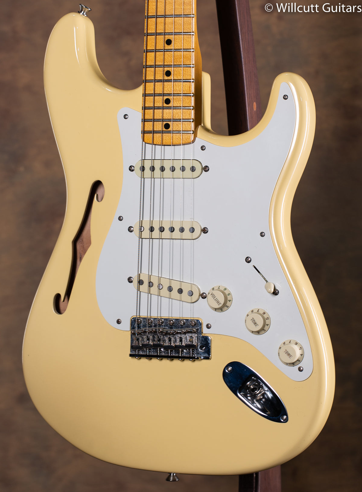 Fender Eric Johnson Signature Stratocaster Thinline Vintage White ...
