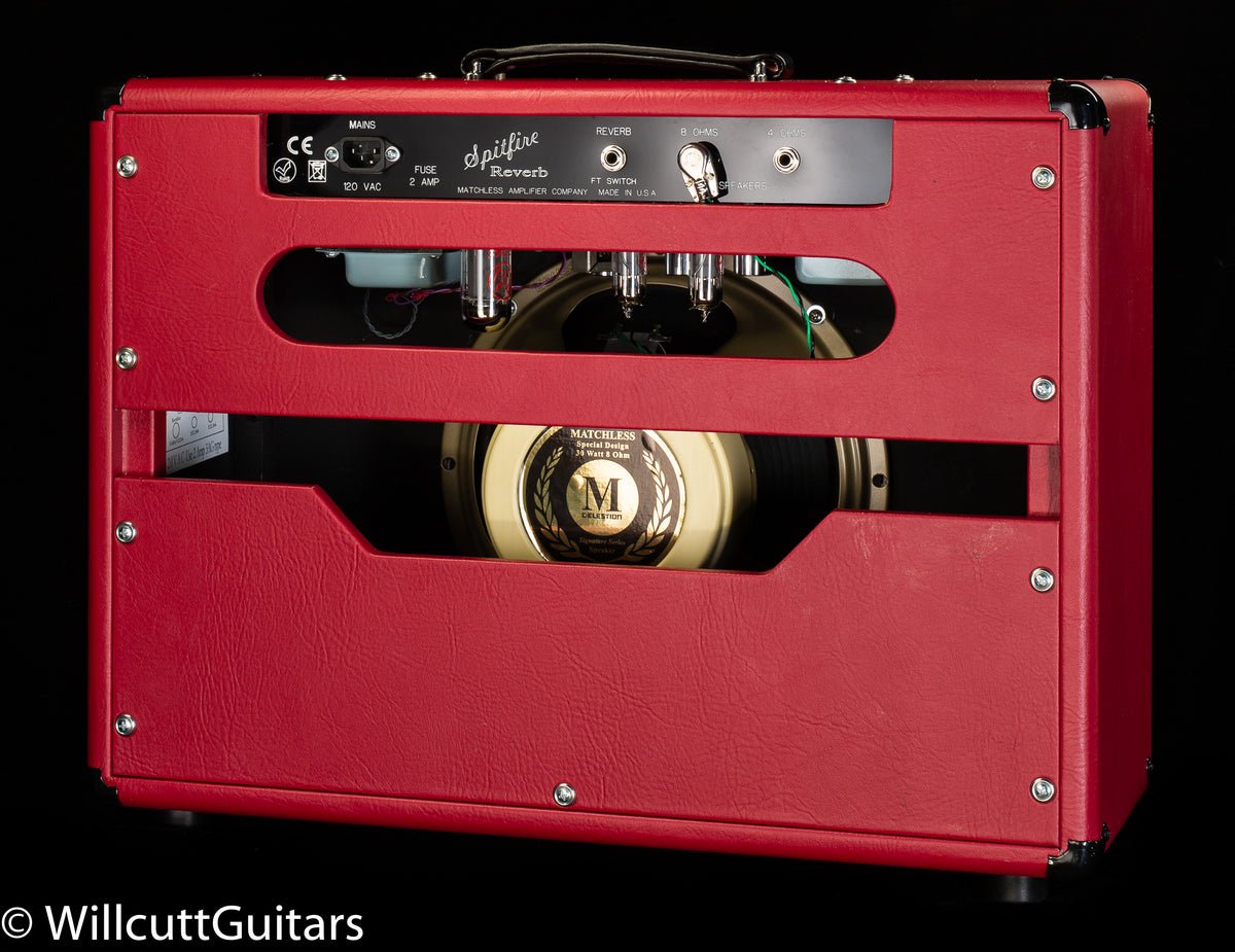 Matchless Spitfire Reverb 112 Combo, Red/Gold (773) - Willcutt Guitars