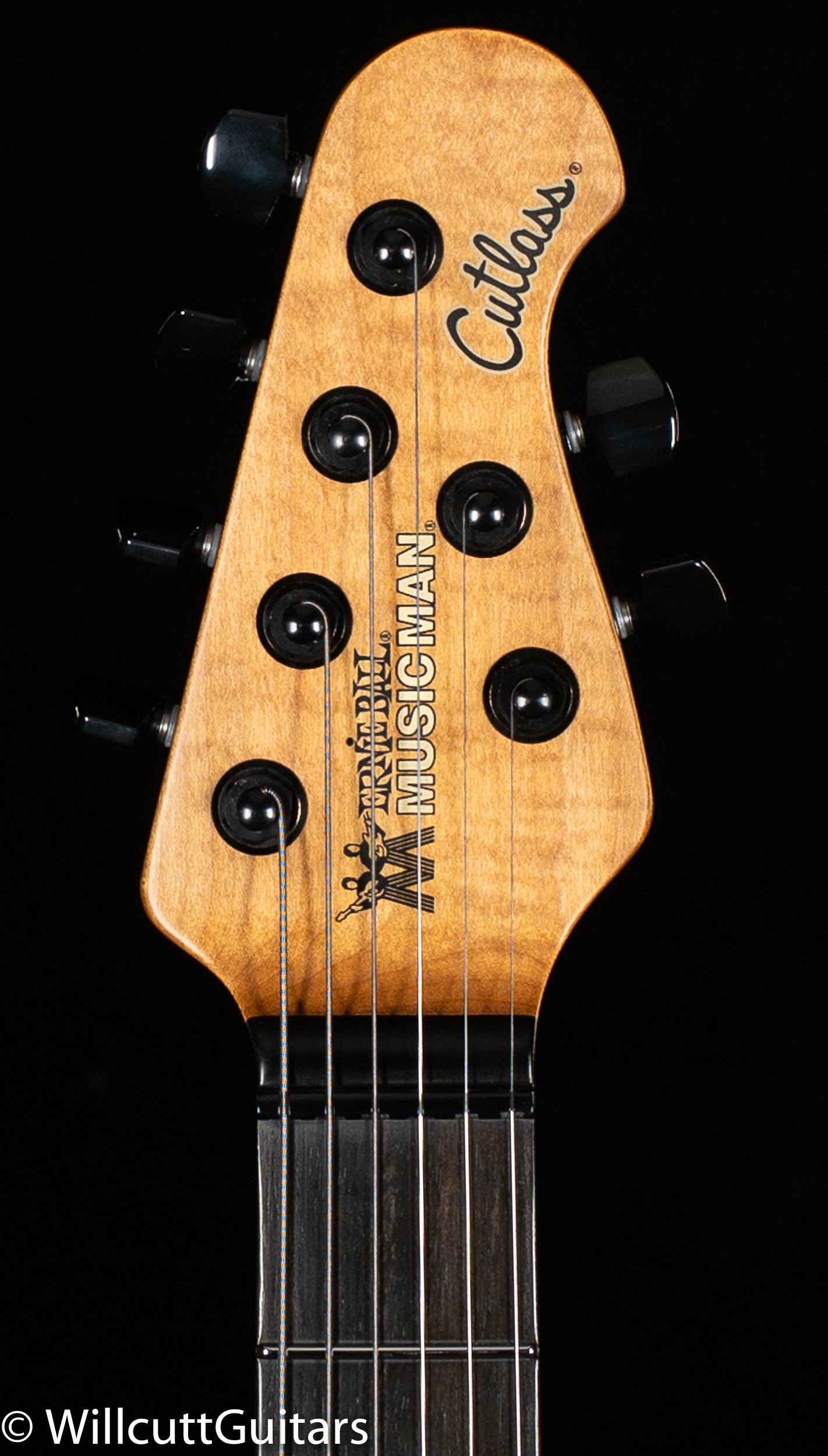 Ernie Ball Music Man Cutlass HT SSS Trem Midnight Rider (778 ...