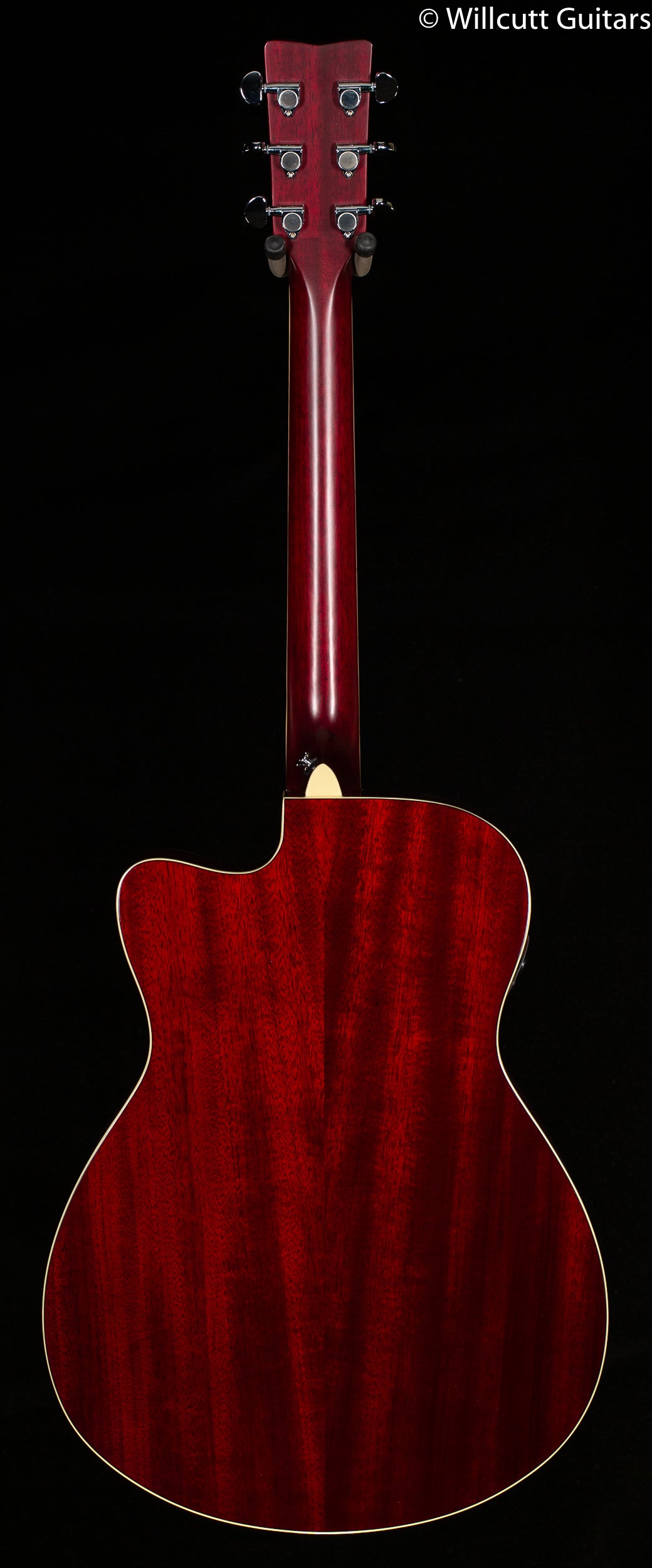 Yamaha FSC TransAcoustic Ruby Red (530) - Willcutt Guitars