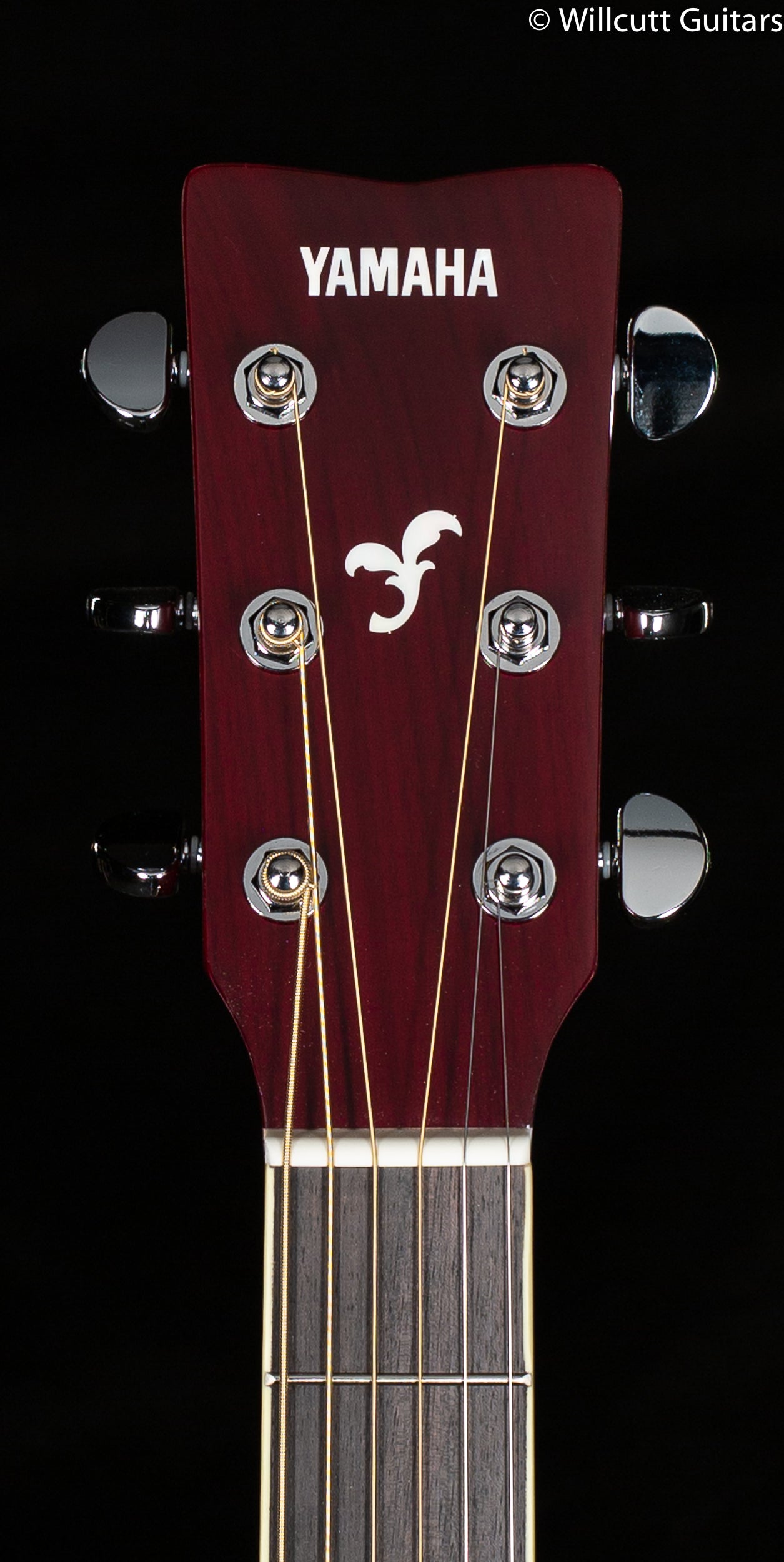 Yamaha FSC TransAcoustic Ruby Red (530) - Willcutt Guitars