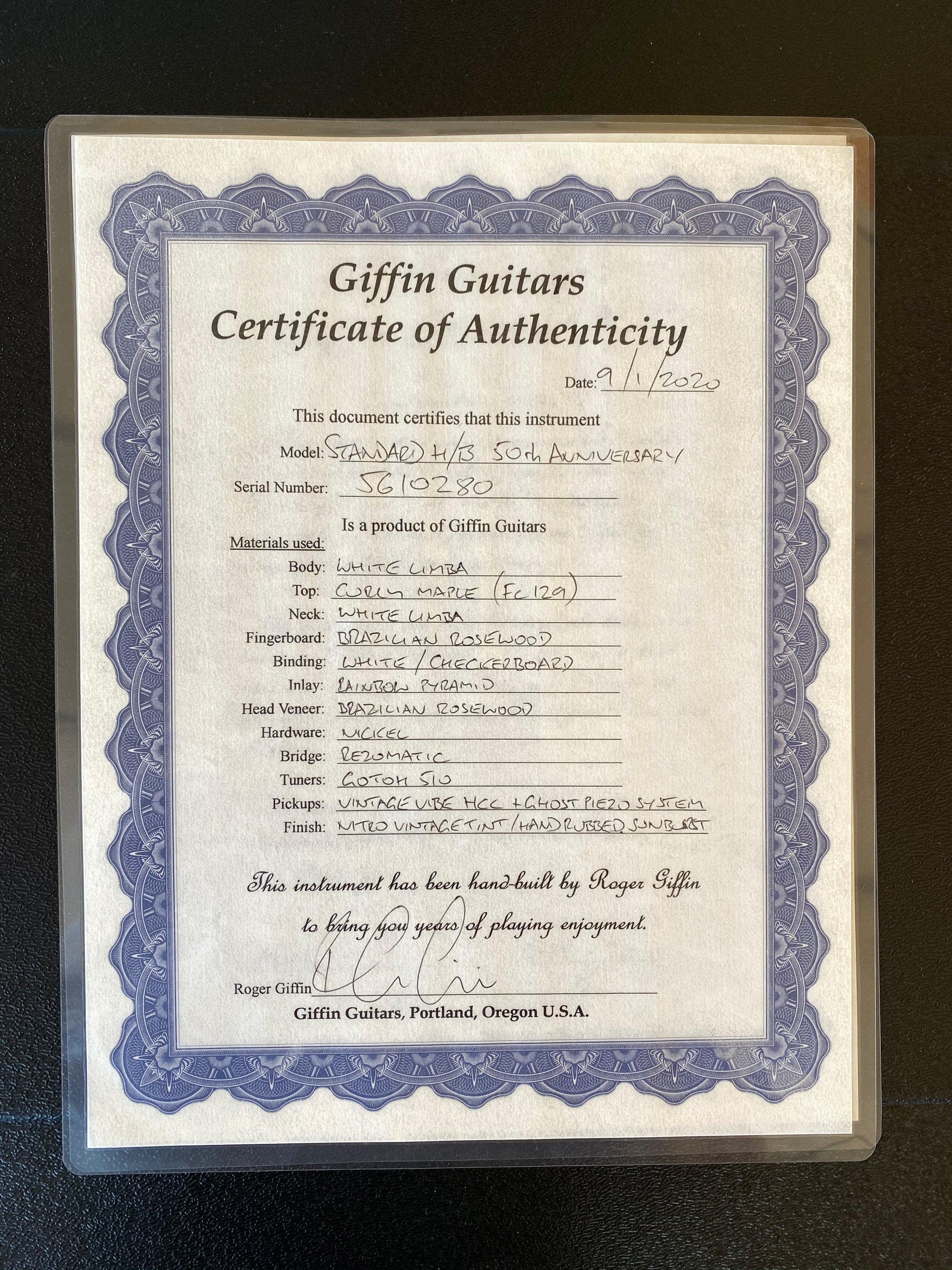 Giffin Guitars - Willcutt Guitars