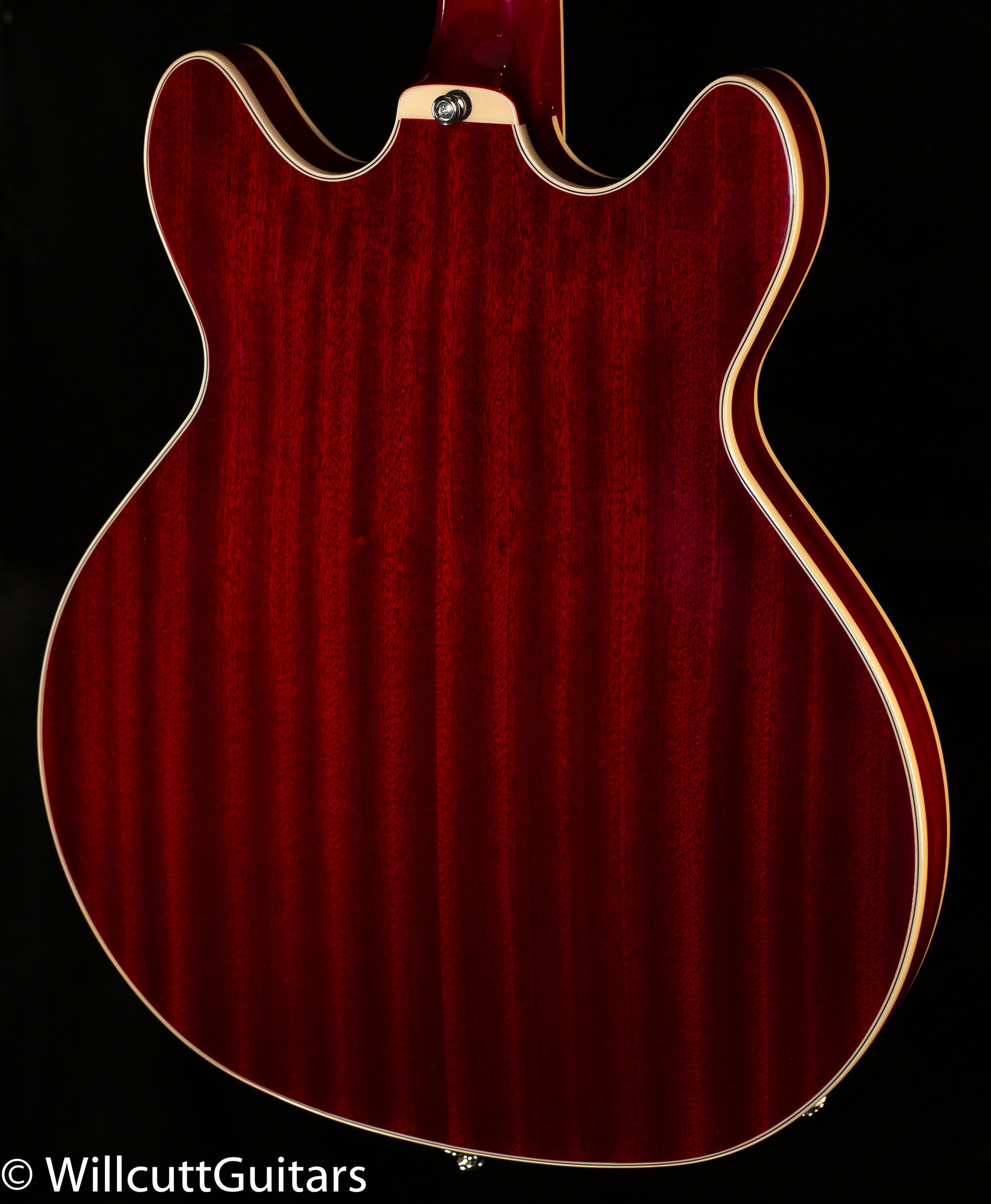 Guild Starfire I Bass Cherry Red Left Handed (609) - Willcutt Guitars