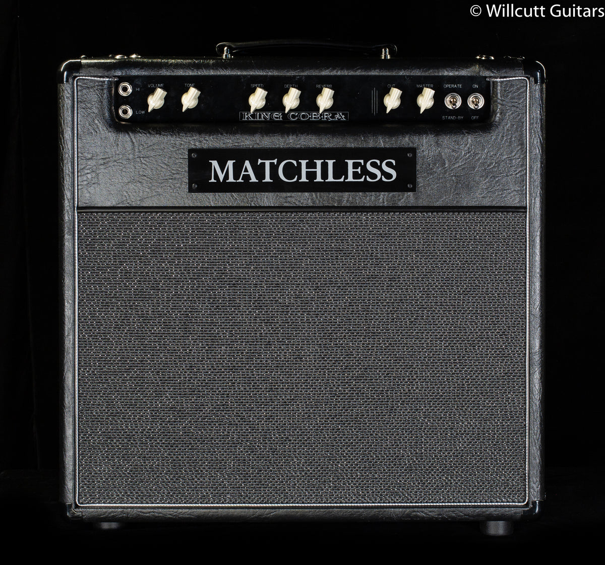 Matchless King Cobra 112 Combo Black Silver - Willcutt Guitars
