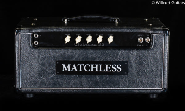 Matchless Clubman 35 Head Combo Black/Silver - Willcutt Guitars