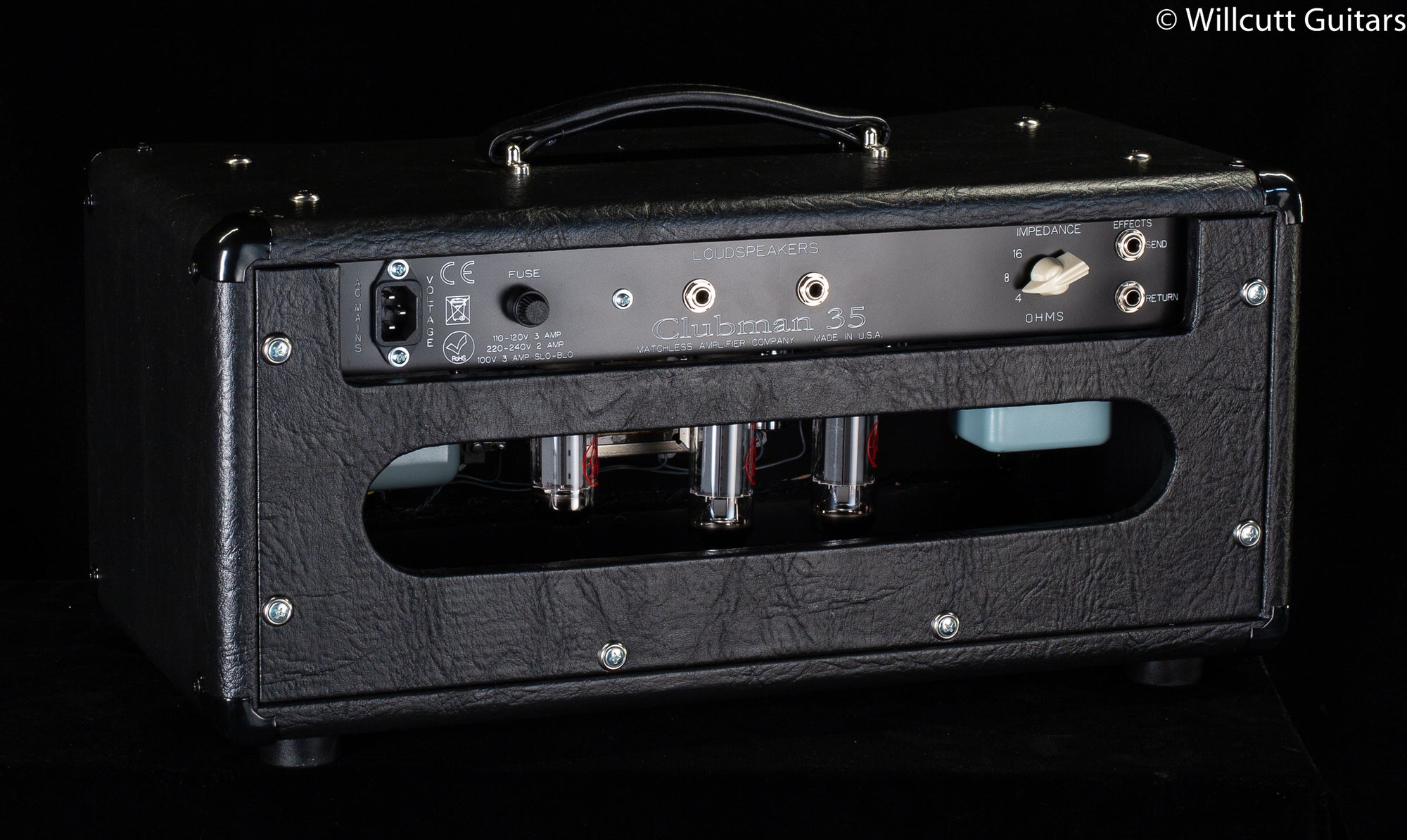 Matchless Clubman 35 Head Combo Black/Silver - Willcutt Guitars