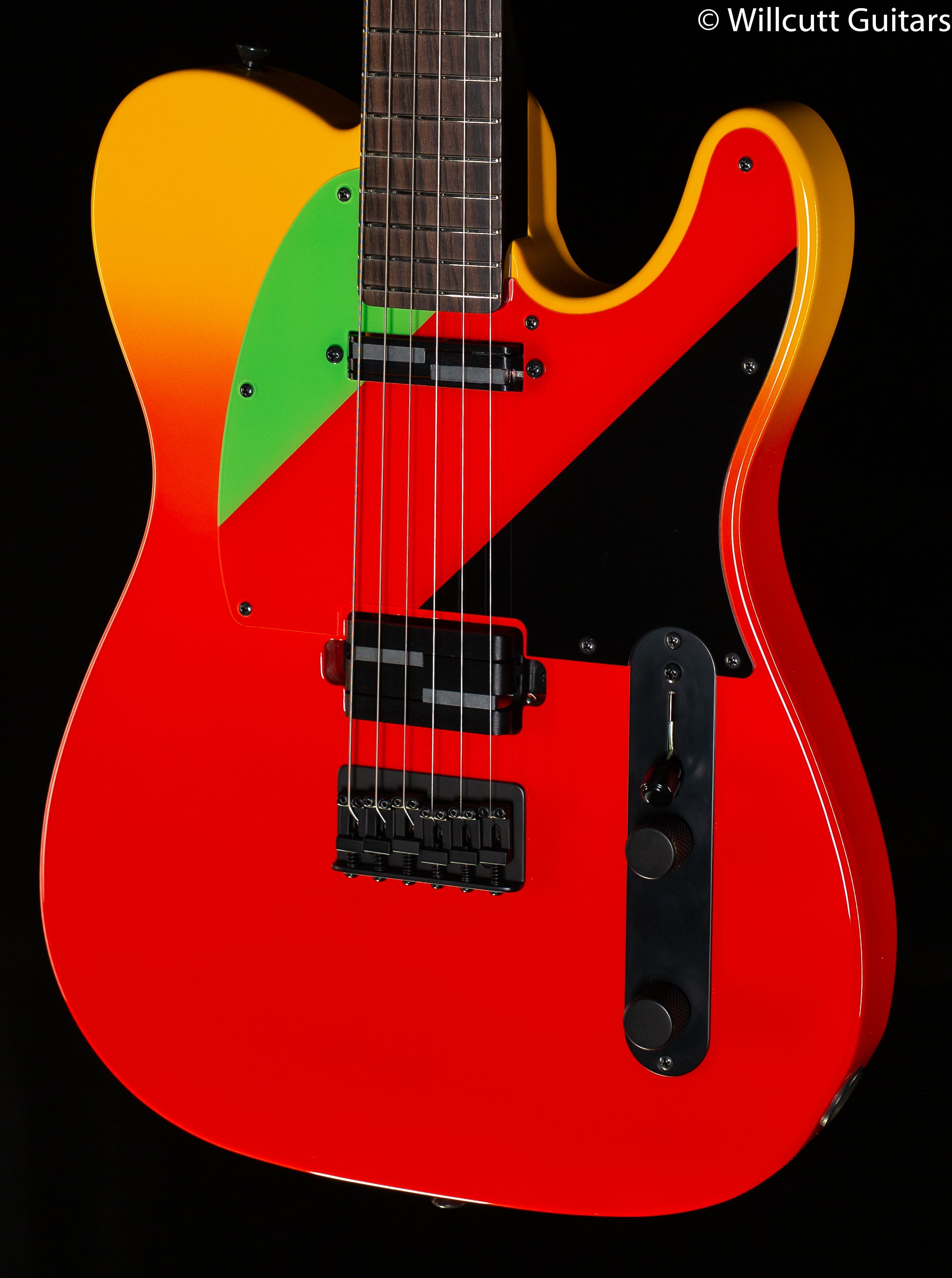 DEMO Fender Made in Japan 2020 Evangelion Asuka Telecaster Rosewood Fi ...