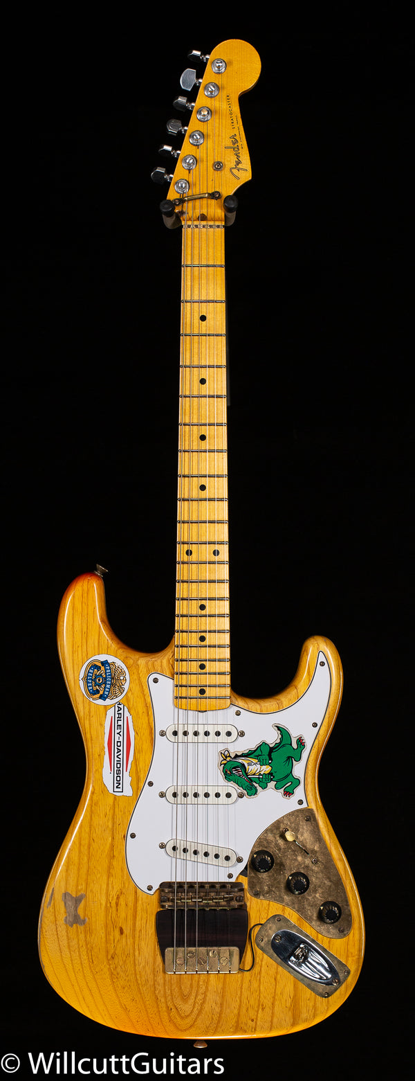 Fender Custom Shop Jerry Garcia Alligator Strat Relic Aged Natural Mas ...