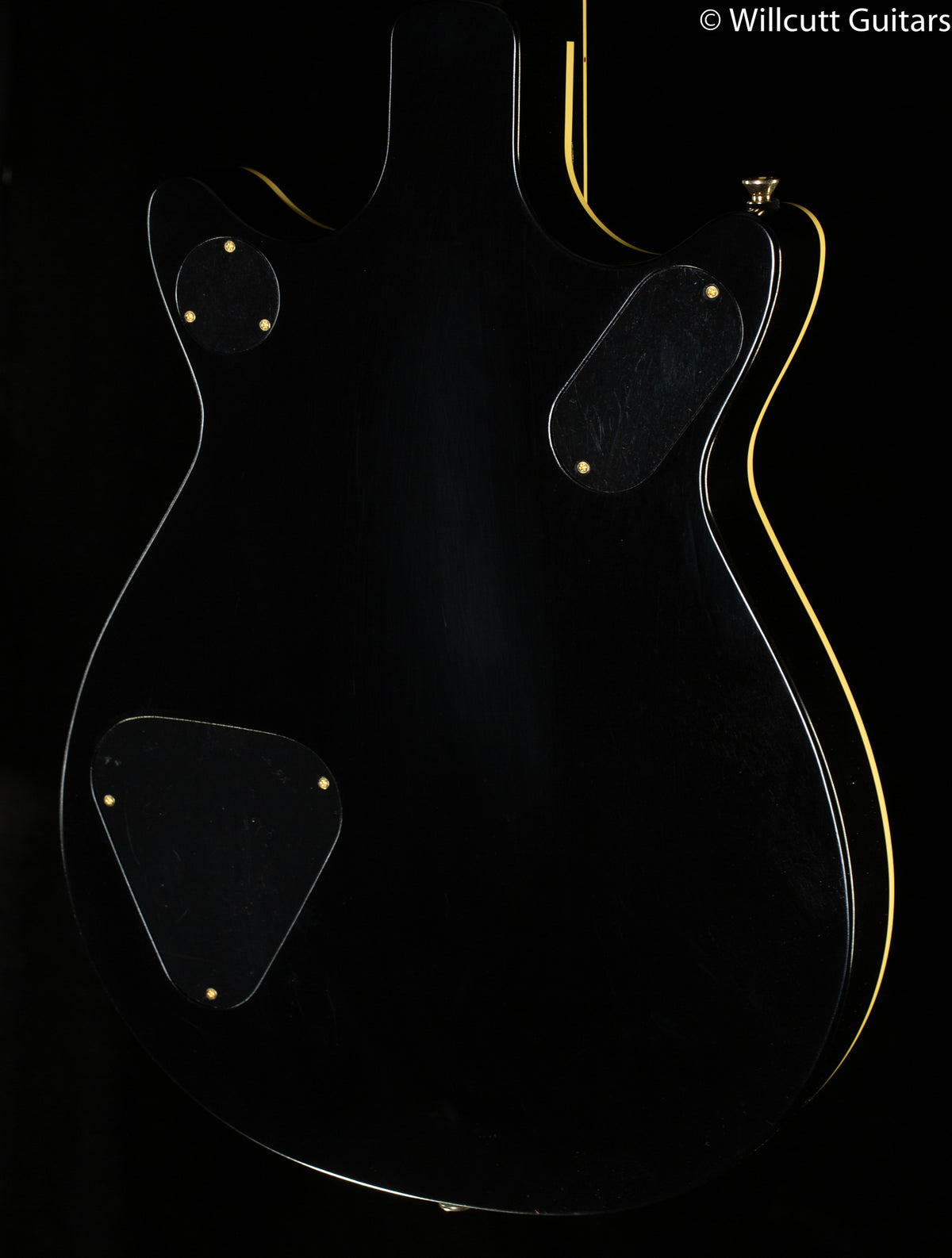 Gretsch G6131 Limited Edition Malcolm Young Signature Jet Ebony Finger ...