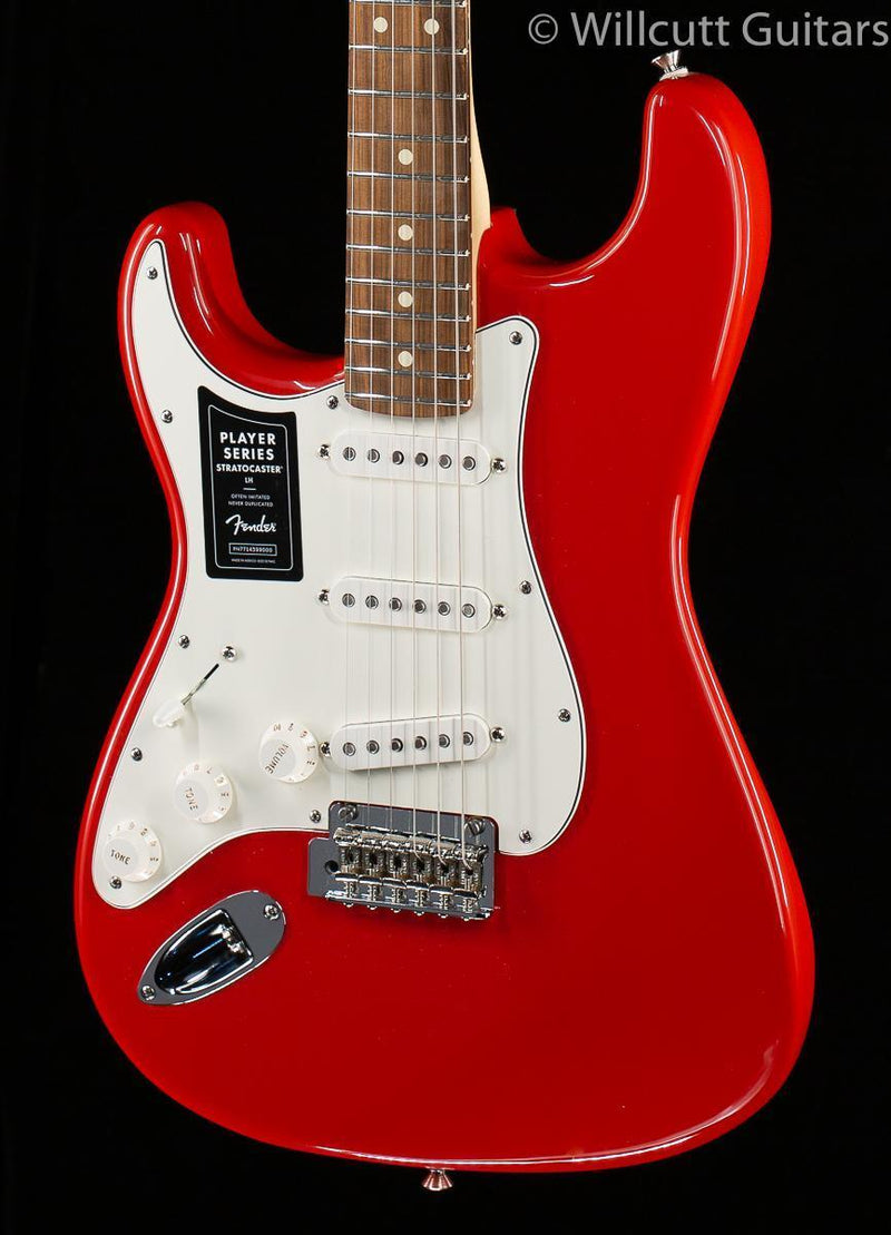 Fender Player Stratocaster Sonic Red Pau Ferro Lefty (405) - Willcutt ...