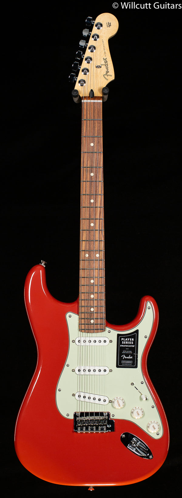Fender LTD Player Stratocaster Pau Ferro Fiesta Red (533) - Willcutt ...
