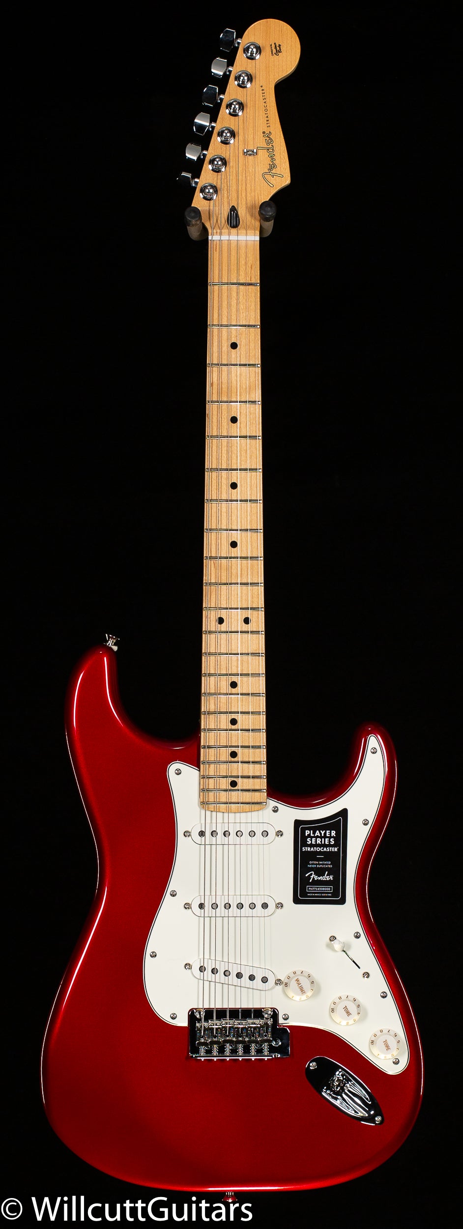 Fender Player Stratocaster Maple Fingerboard Candy Apple Red (046 ...