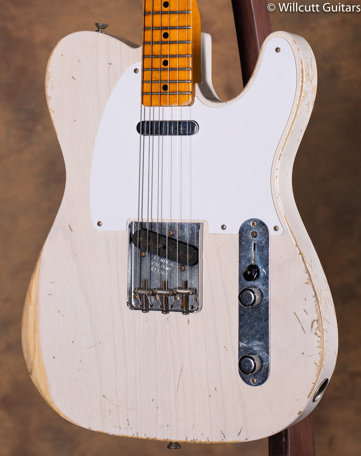 Fender Custom Shop Masterbuilt 1957 Tele Heavy Relic White Blonde Yuri ...