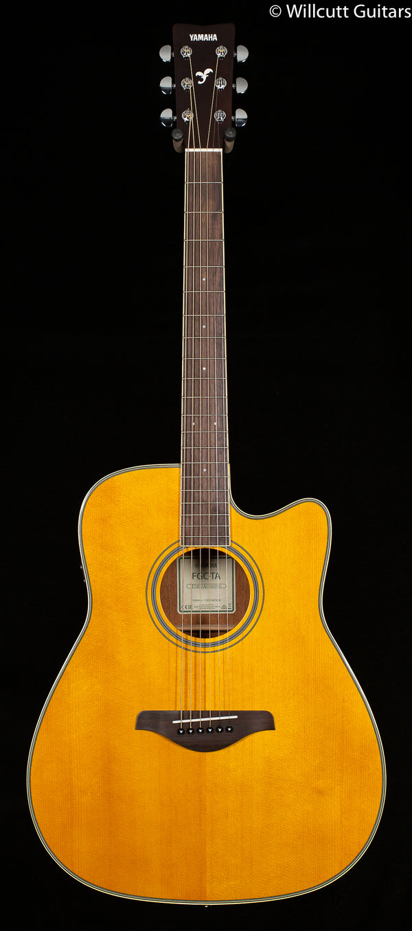 Yamaha FGC TransAcoustic Vintage Tint (639) - Willcutt Guitars