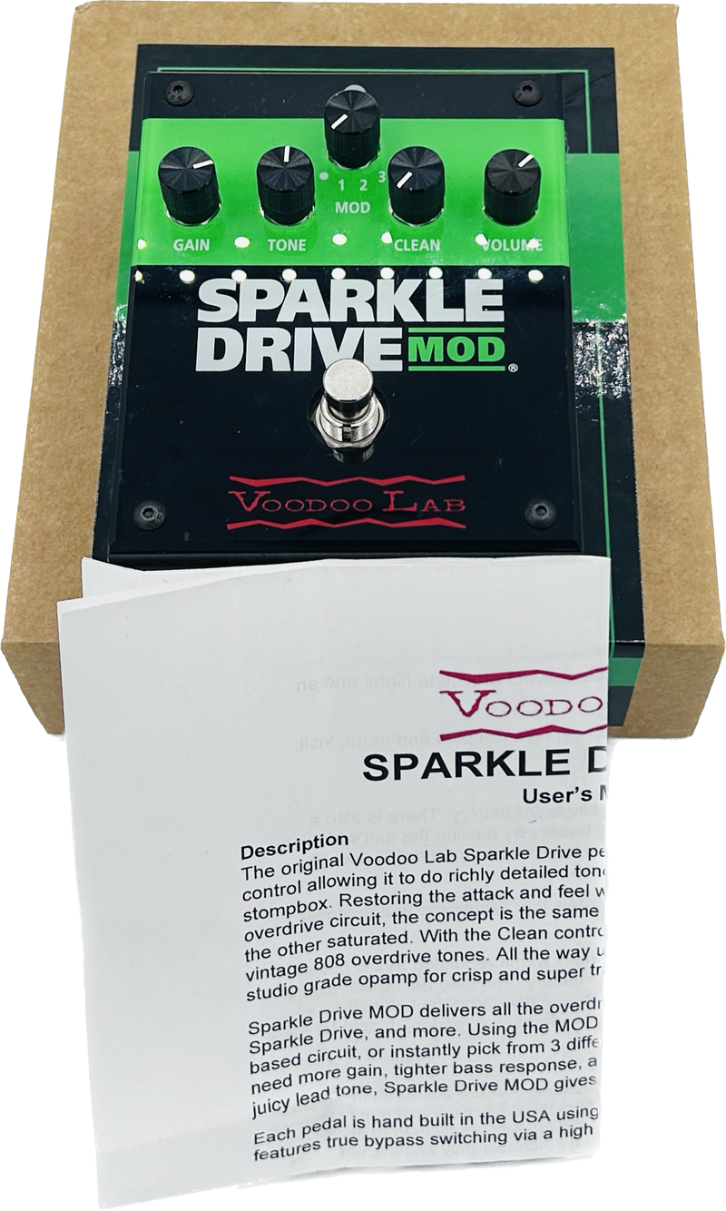 Voodoo Lab Sparkle Drive Mod - Willcutt Guitars
