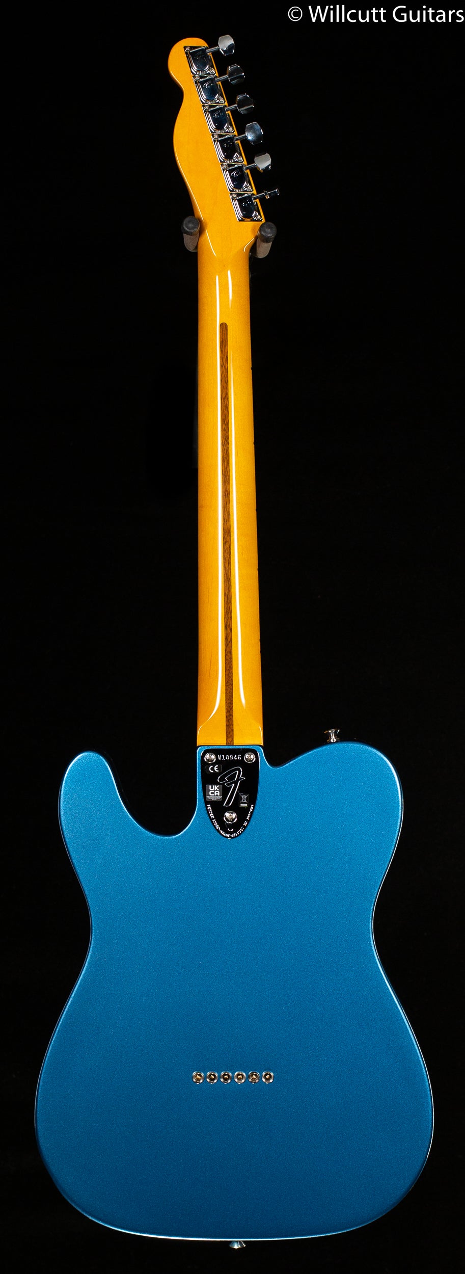 Fender American Vintage II 1972 Telecaster Thinline Lake Placid Blue ...